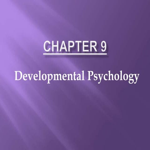 S. Sherrill - General Psychology - Chapter 9 (M1) | PPT