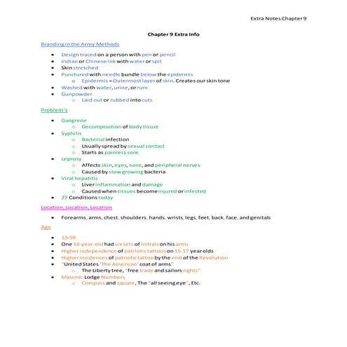Chapter 9 Notes Extra Info Pdf 