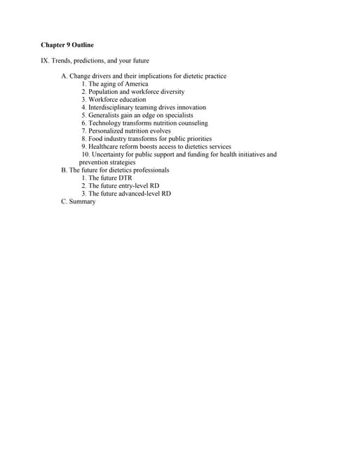 Chapter 6 Outline | PDF