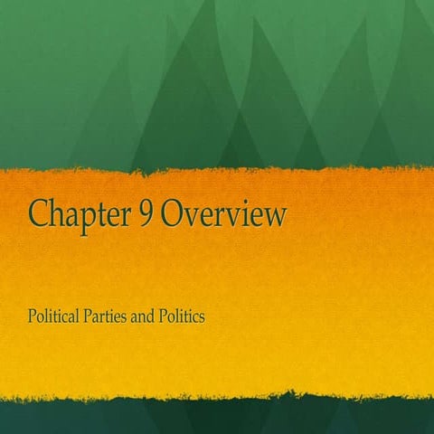 Chapter 9 overview | PPTX