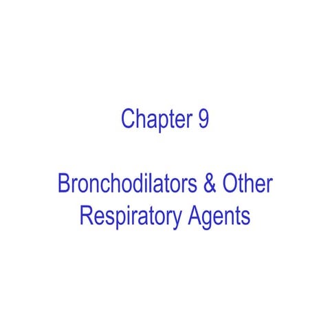 Chapter 9 Respiratory-2.ppt | Lung and Respiratory Health | Diseases and Conditions