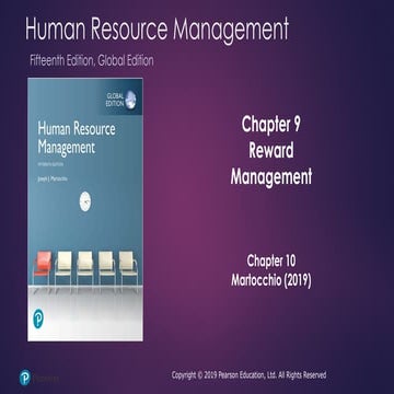 Chapter 9_Reward MANAGEMENT IN HR MANAGEMENT | PPTX