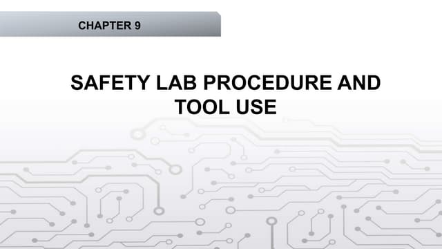 Safety Precautions When Working in ICT Environments | PPTX