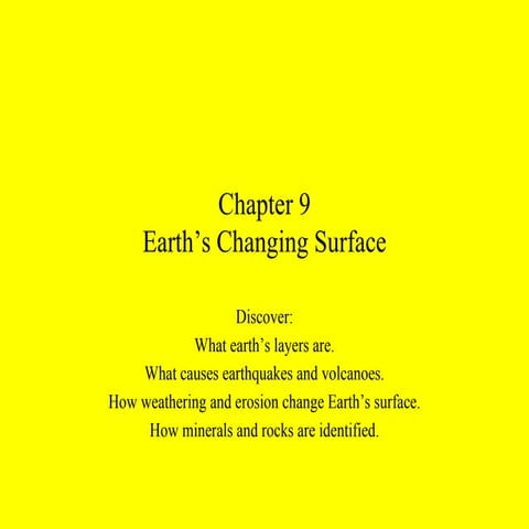 Chapter 9 Science Ppt | PPT