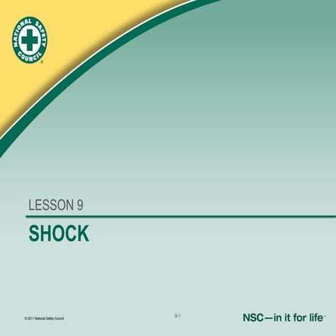 Shock and management and first aid for shock | PPT