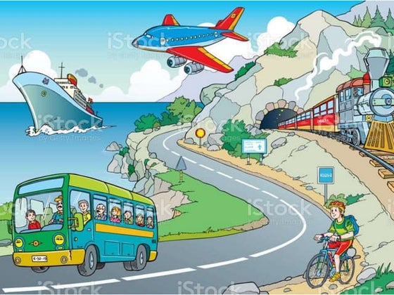 MODES OF TRANSPORT | PPTX | Rail Travel | Travel Type