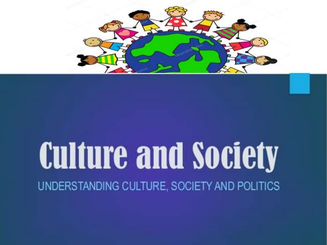 Understanding Culture, Society and Politics - Introduction | PDF