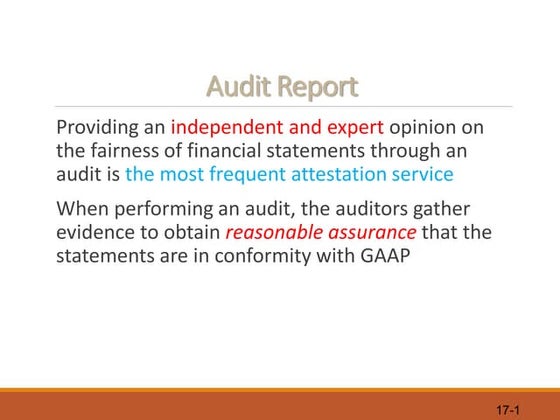 Audit materiality | PPT
