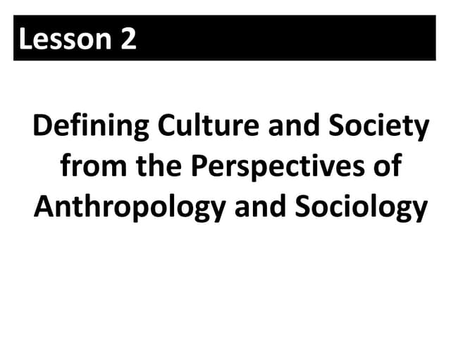 What is Culture? | PPT