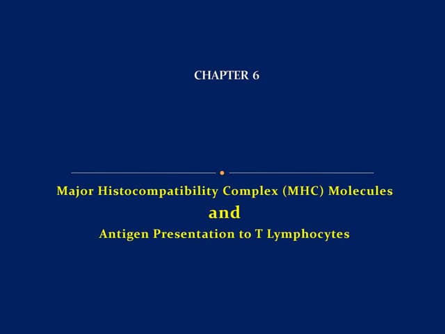 STRUCTURE AND FUNCTIONS OF MHC | PDF