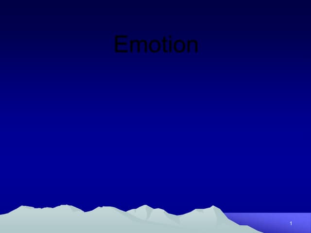 Feelings and emotions | PPT