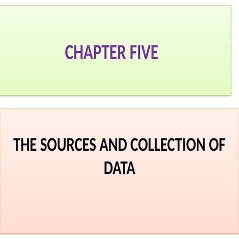 research for accounting and finance chapter 5. | PPTX
