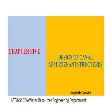 Chapter 5 drop sturcutures | PDF