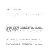 Chapter Five Civil RightsNote Students will click on | PDF