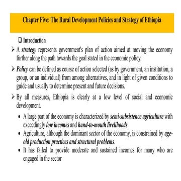 Chapter_Five_The_Rural_Development_Policies_and_Strategy_of_Ethiopia.pptx