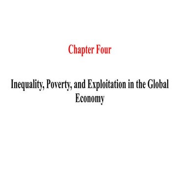 Chapter Four-INTERNATIONAL POLITICAL ECONOMY | PPTX