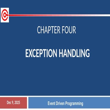 Chapter one introduction to event driven programming .pptx