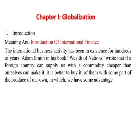 Pro-globalization vs. Anti-globalization | PDF