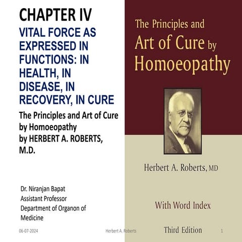 Chapter IV - Vital force as expressed in functions: In health, in ...
