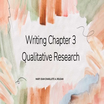 Chapter Lesson Qualitative Research.pptx