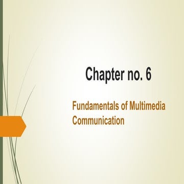 chapter No. 6 Multimedia presentation .pptx