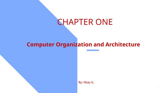 Lecture 1- Computer Organization and Architecture.pdf