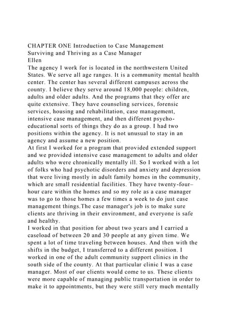 Case Managment 101 | PPT | Healthcare Industry | Industries