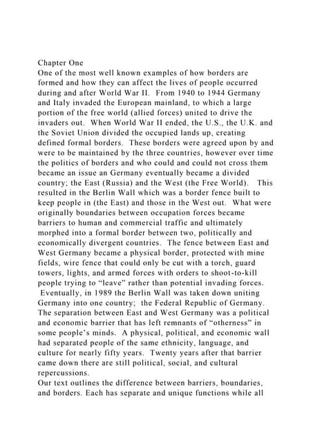 frontiers and boundaries | PPTX | Geography | Science