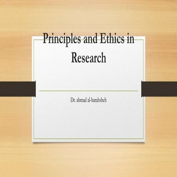 Chapter One principles and Ethics in Research.pptx