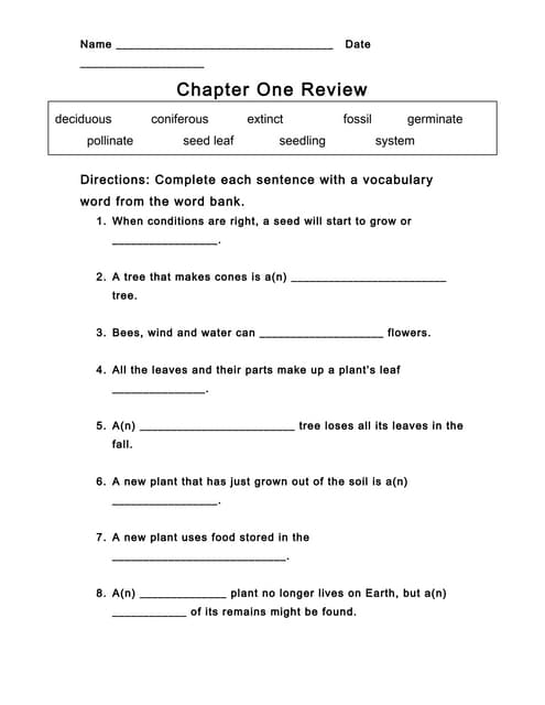 Chapter 1 Science Review | PDF