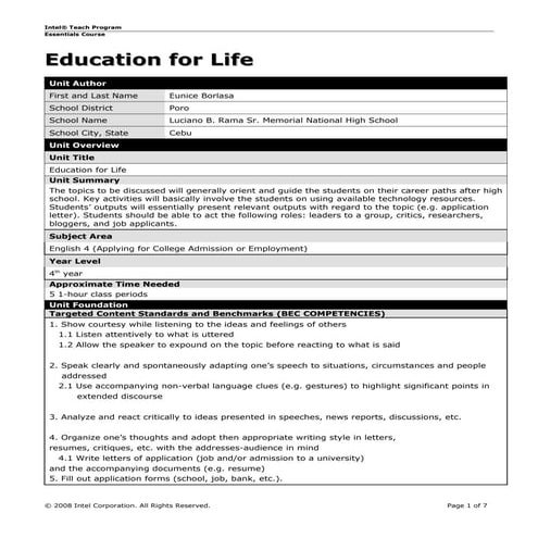 Chapter plan english__1 | PDF