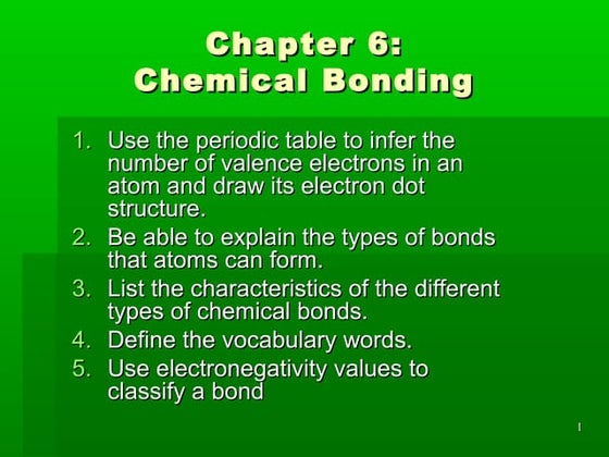 Lewis Dot Structure | PPT
