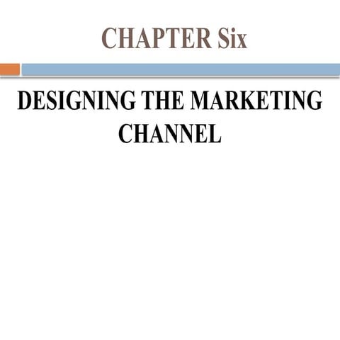 Channel design | PPTX