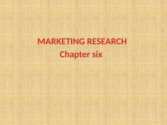 The importance of marketing research .pptx