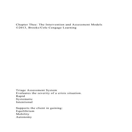 Triage Assessment Form Crisis Intervention © by R. A. Myer,.docx