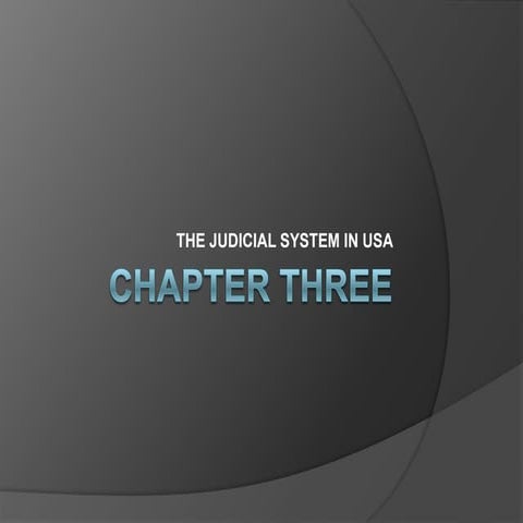 Organization Of U.S. Court System | PPT