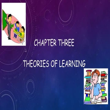 theories of learning | PPT