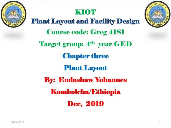Plant layout,Factors influencing plant layout,Types and principles of ...