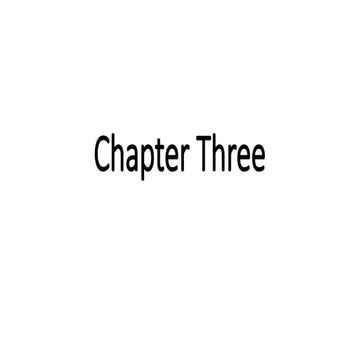 Chapter Three i just uploaded this document to download something | PPTX