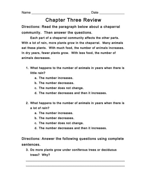 Geography grade-4-exam | PDF