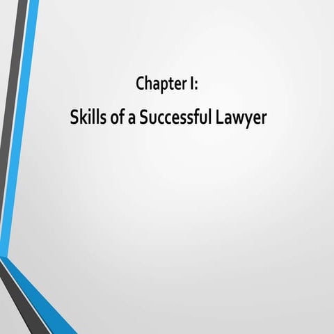 Skills of successful lawyer | PPTX | Legal Services Industry | Industries
