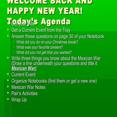 Mexican American War | PPTX