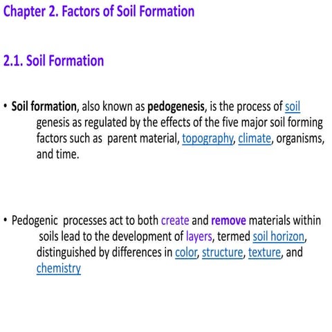 Chapter two introduction to soil genesis.ppt