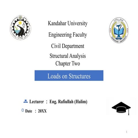 Chapter 2 design loads(3) | PPTX