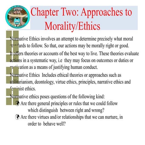 Consequentialist and Non-consequentialist theory | PPTX
