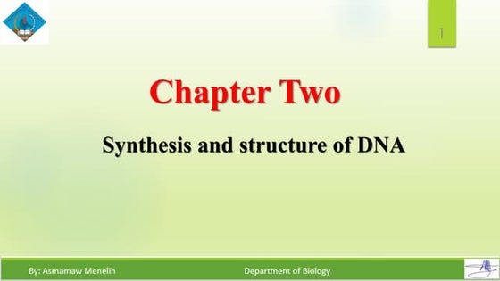 DNA structure and types | PPTX | Chemistry | Science