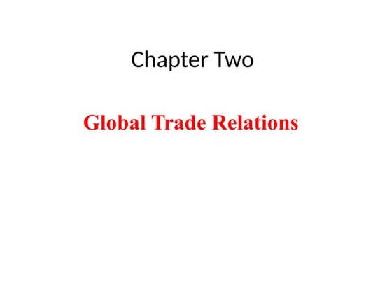 Classical country-based trade theories and Modern Firm-based trade ...