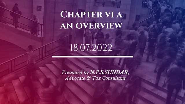 Chapter vi a deductions | PPTX