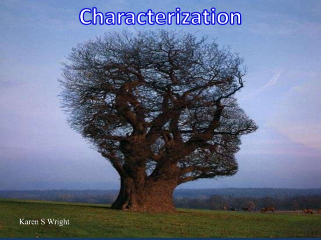 Character and characterization | PPTX