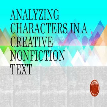 CHARACTER analysis CHARACTER analysis.pptx